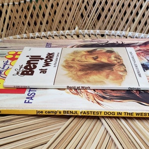 Vintage Benji Books Set of 2 - Etsy