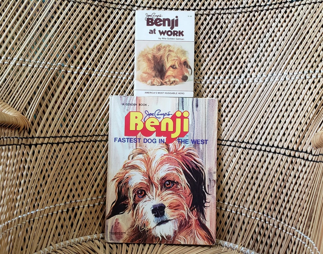 Vintage Benji Books Set of 2 - Etsy