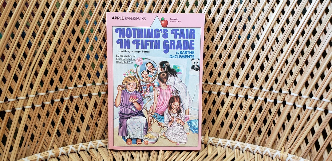 1981 Nothing's Fair in Fifth Grade, Apple Paperbacks - Etsy