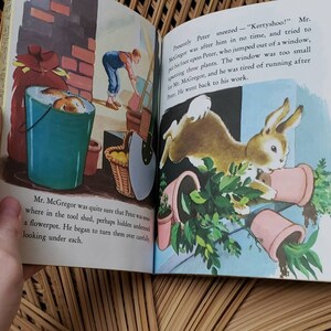 1970 Peter Rabbit by Beatrix Potter A Little Golden Book - Etsy