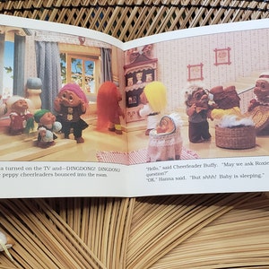 1993 the Norfin Trolls Too Many Trolls Book With Mini Baby Troll Doll ...