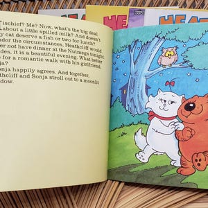80s Heathcliff Books Set of 5, Soft Covers - Etsy