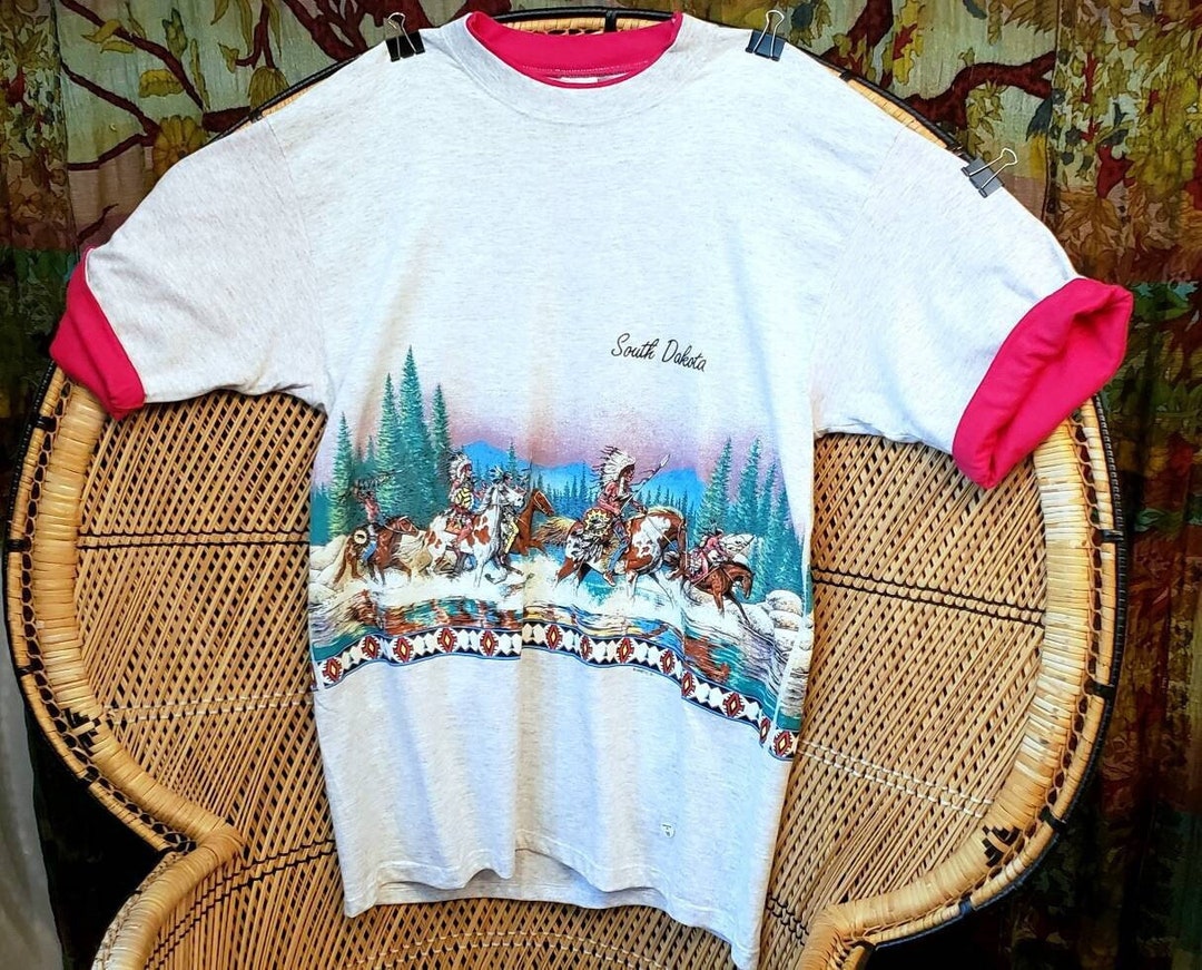 1991 South Dakota T-shirt by Cal Cru, XL - Etsy