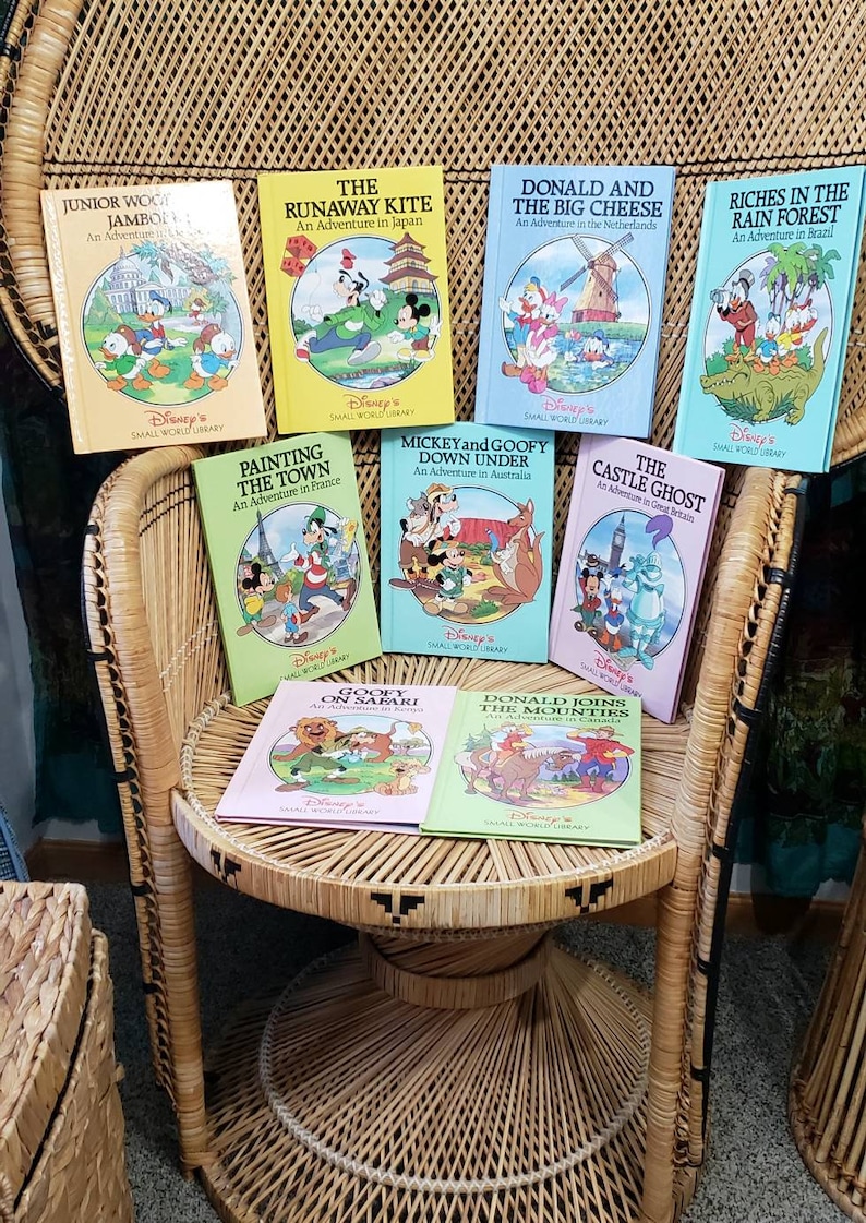 90s Disney's Small World Library Buy 1 or All Books - Etsy