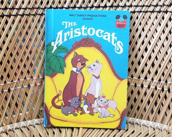 1973 the Aristocats Book, Disney's Wonderful World of Reading - Etsy