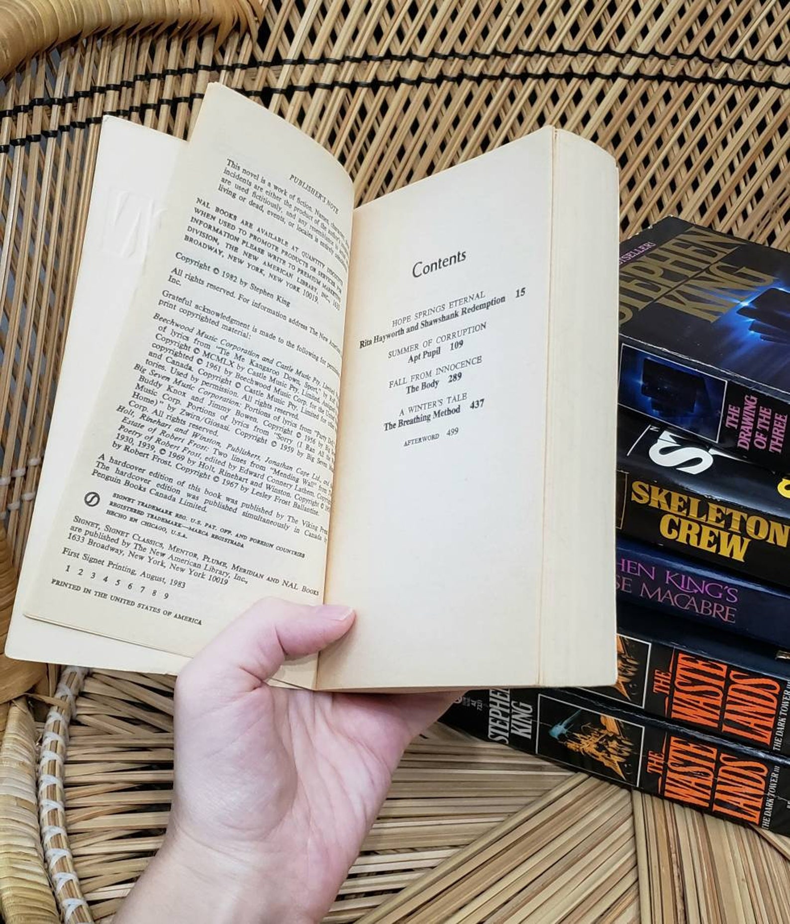 80s/90s Stephen King Paperbacks Buy 1 or All Danse Macabre - Etsy