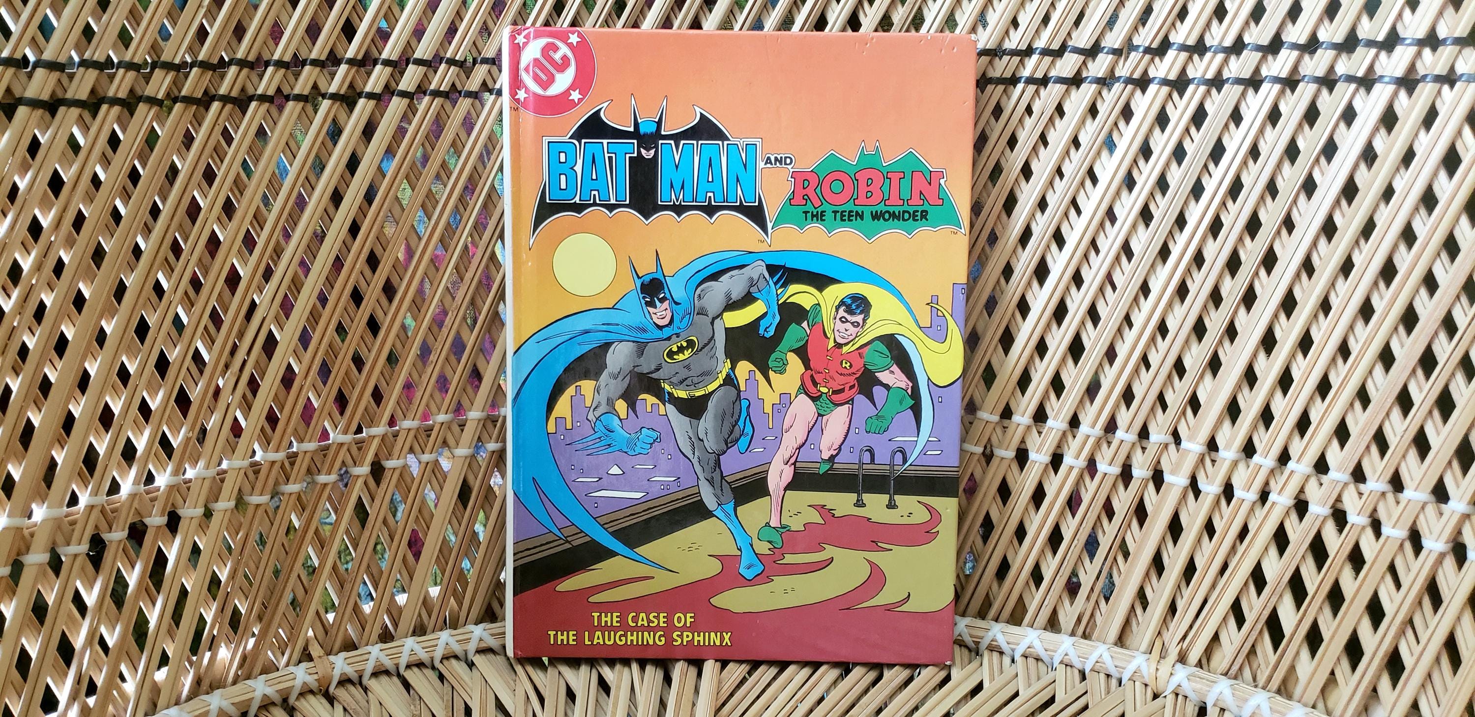1982 Batman and Robin the Case of the Laughing Sphinx Book (no Cassette ...