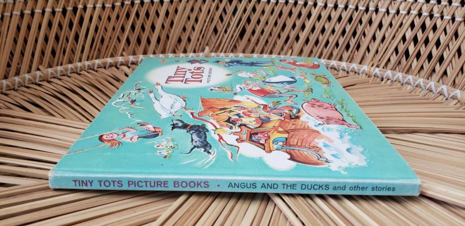 1962 Tiny Tots Picture Books: Angus & the Ducks This is A - Etsy