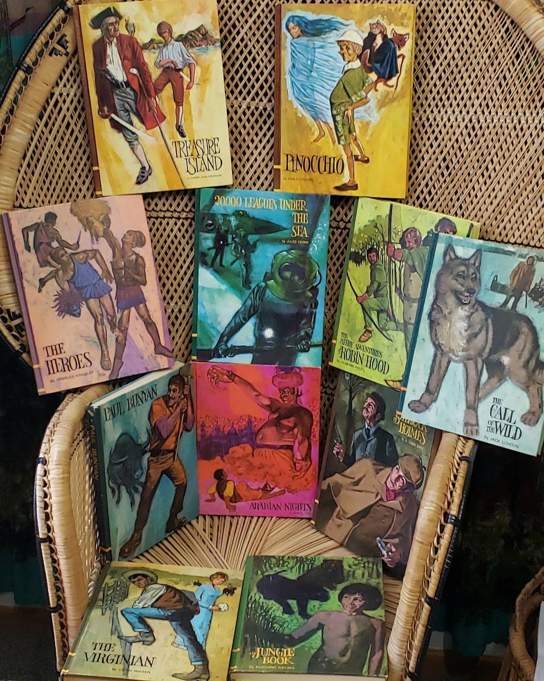 1968 Educator Classic Library Series Buy 1 or All: Treasure - Etsy