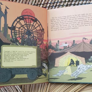 1982 Batman and Robin the Case of the Laughing Sphinx Book (no Cassette ...