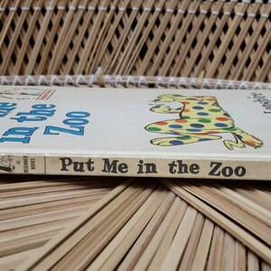 1960 Put Me in the Zoo by Robert Lopshire, Beginner Books Book Club ...