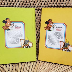 Vintage Brer Rabbit Books Set of 2 Disney's Wonderful World of Reading ...