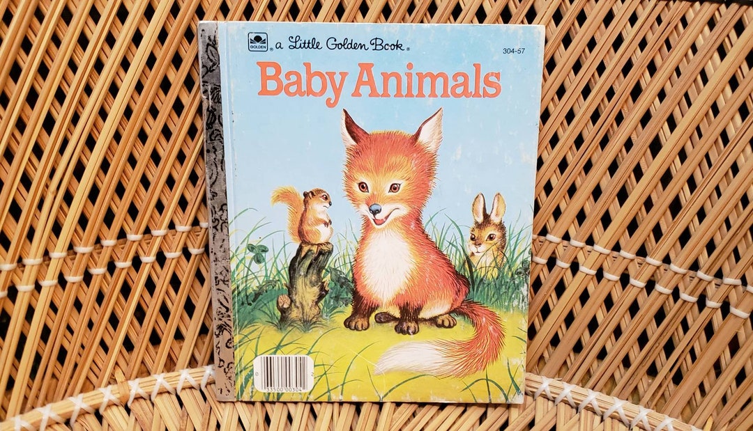 1956 Baby Animals Little Golden Book - Etsy