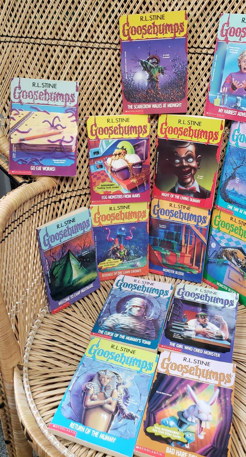 90s Goosebumps Books by R.L. Stein Scholastic Buy 1 or All - Etsy