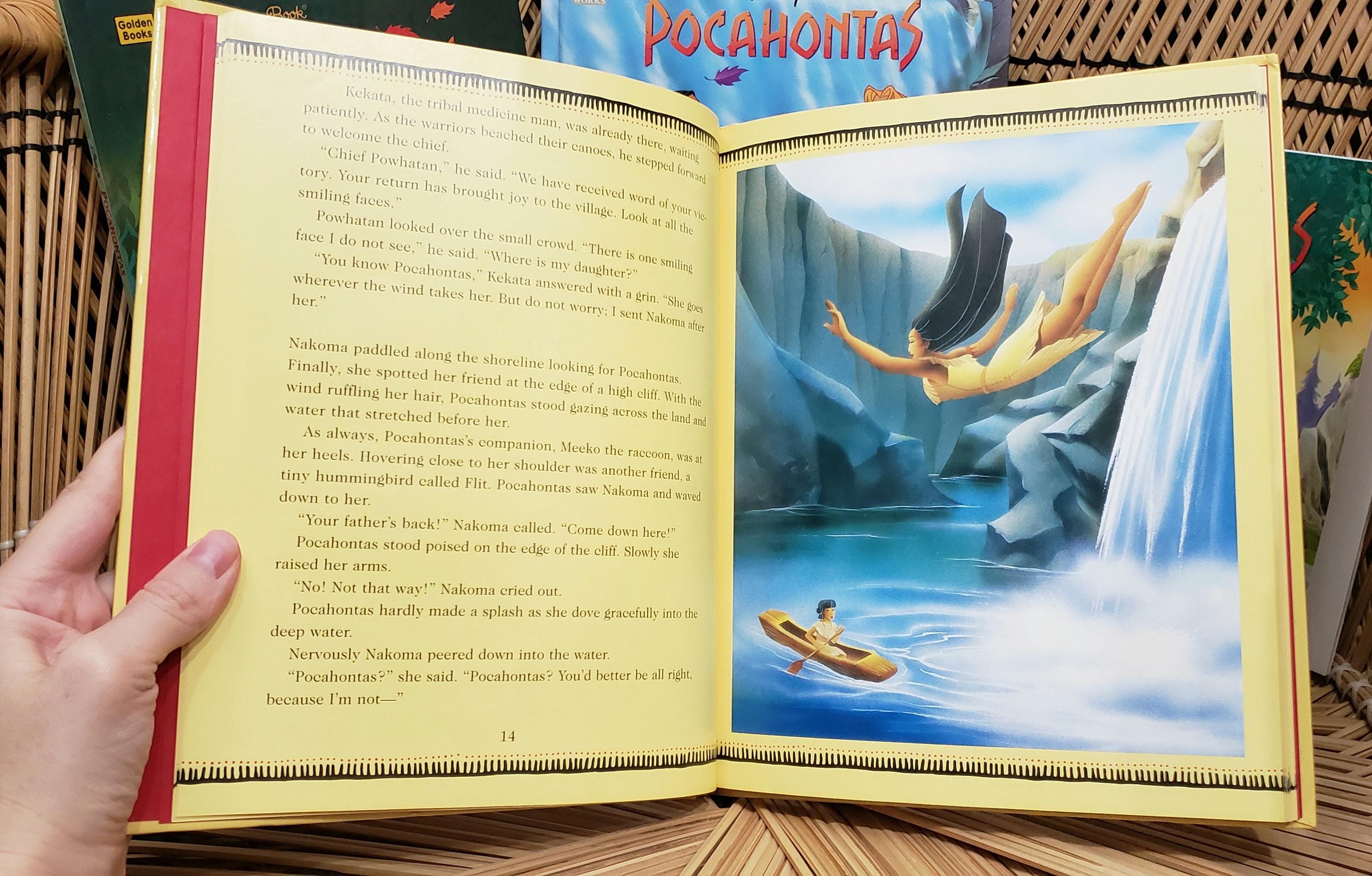 90s Disney's Pocahontas Books Buy 1 or All - Etsy