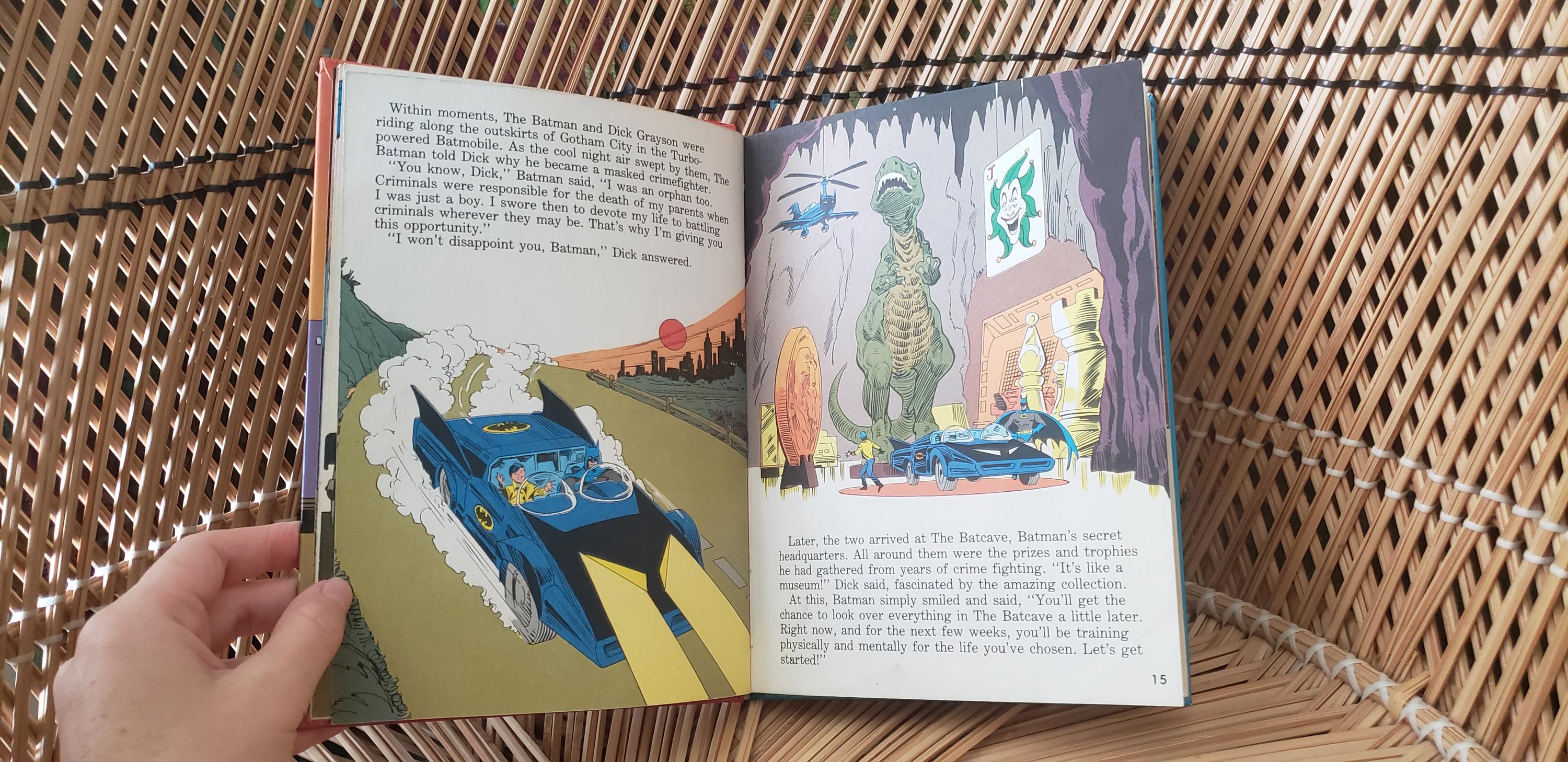 1982 Batman and Robin the Case of the Laughing Sphinx Book (no Cassette ...