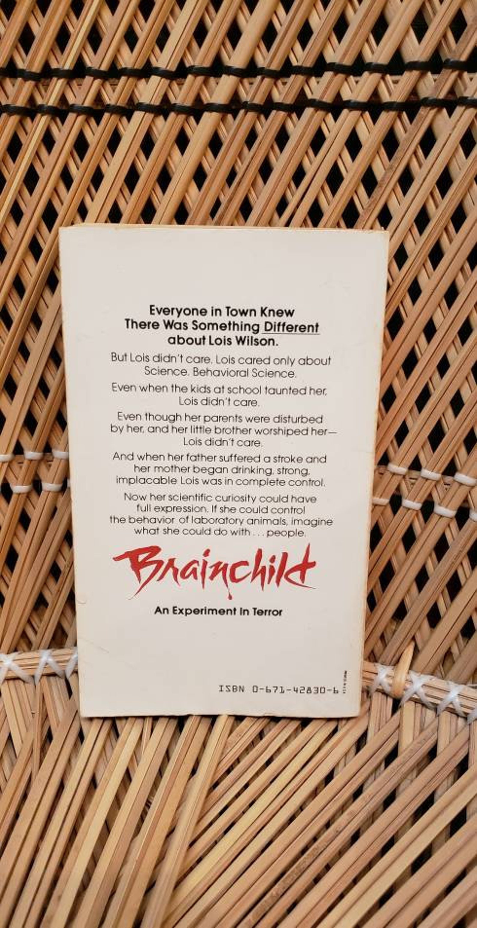 1981 Brainchild by Andrew Neiderman Paperback - Etsy