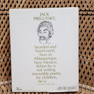 1984 the New Kid on the Block Poems by Jack Prelutsky - Etsy