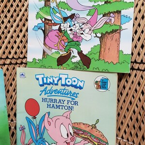 90s Tiny Toons Books Set of 4 Soft Covers - Etsy