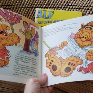 1987 Alf Books Set of 2: Alf Mission to Mars & Alf the Great Alfonso - Etsy