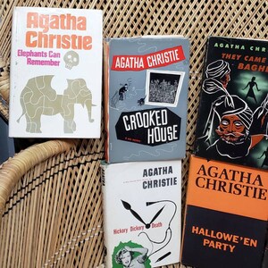50s/60s Agatha Christie Books, Buy 1 or All ONLY 4 LEFT - Etsy