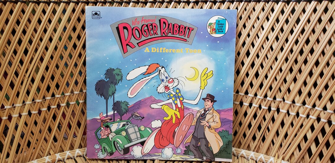 1988 Who Framed Roger Rabbit A Different Toon Book - Etsy