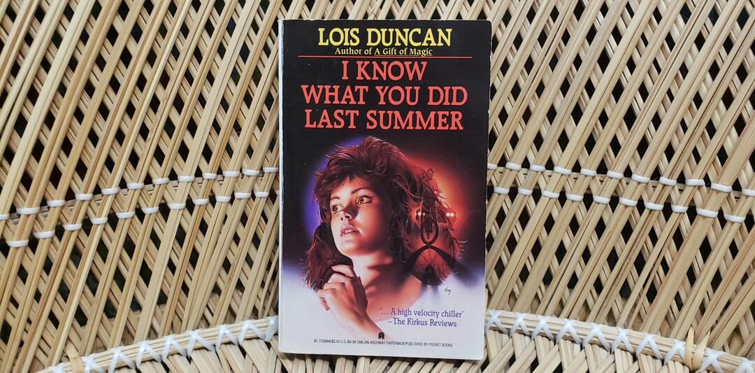 1975 I Know What You Did Last Summer by Lois Duncan, Paperback - Etsy