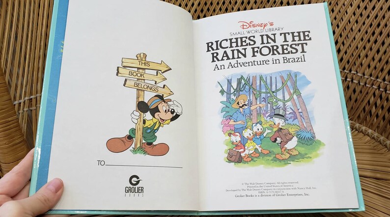 90s Disney's Small World Library Set of 14 - Etsy