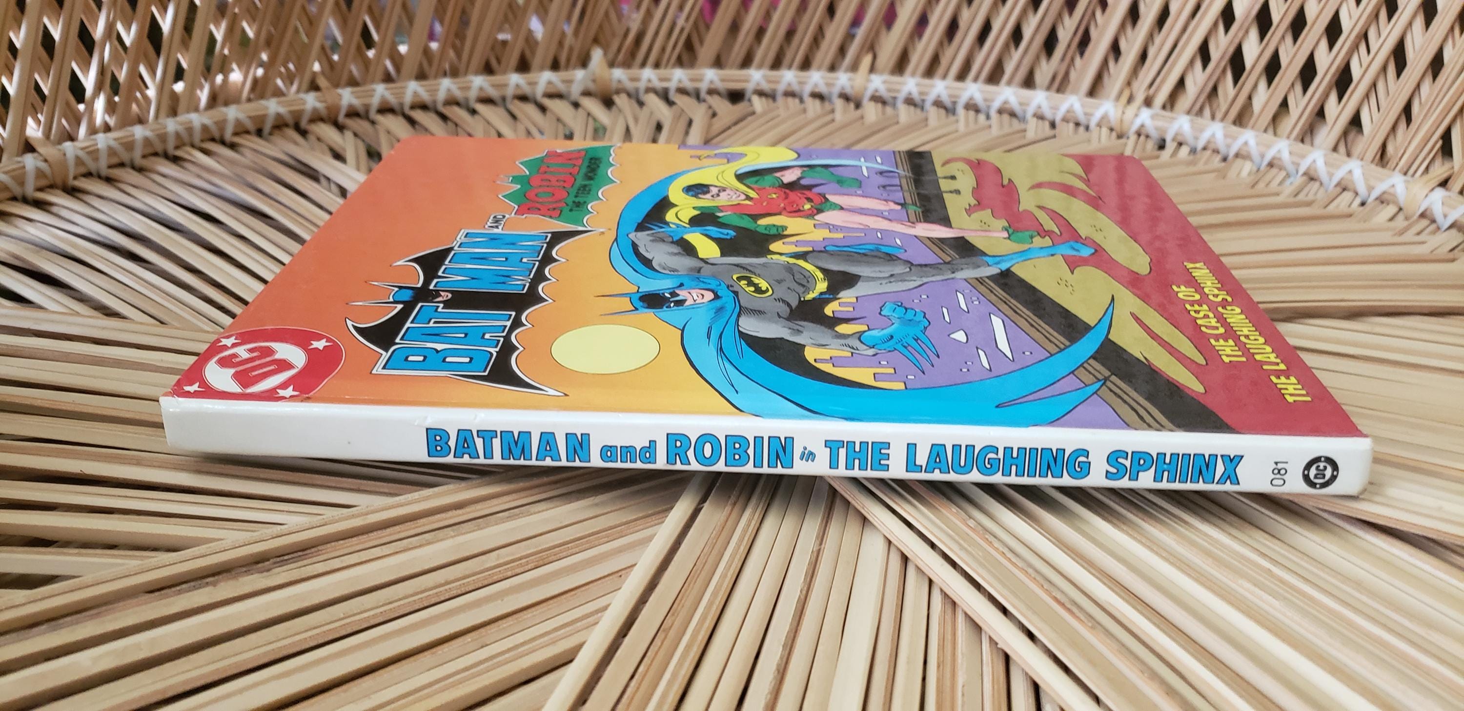 1982 Batman and Robin the Case of the Laughing Sphinx Book (no Cassette ...
