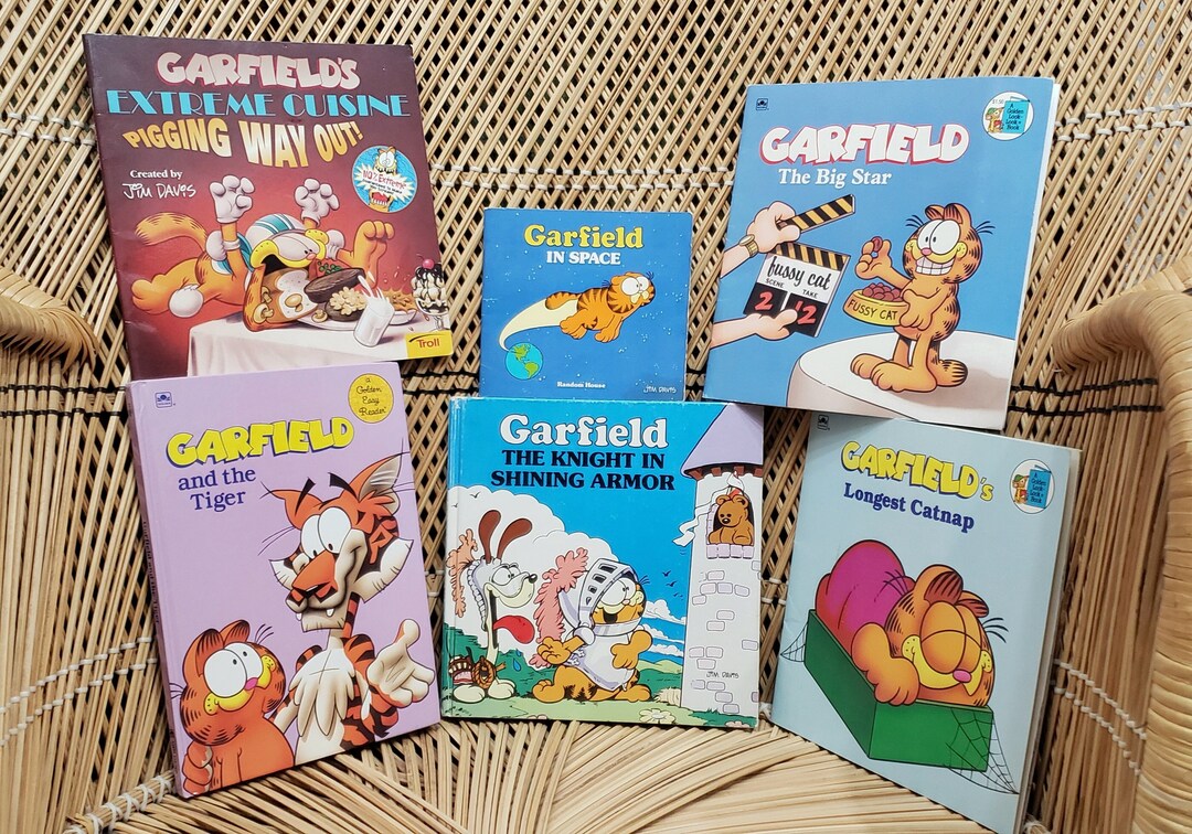 Vintage Garfield Books, Buy 1 or All - Etsy