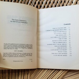 1981 Nothing's Fair in Fifth Grade, Apple Paperbacks - Etsy