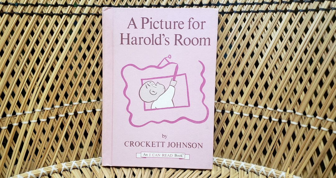1960 A Picture for Harold's Room by Crockett Johnson an I Can Read Book ...