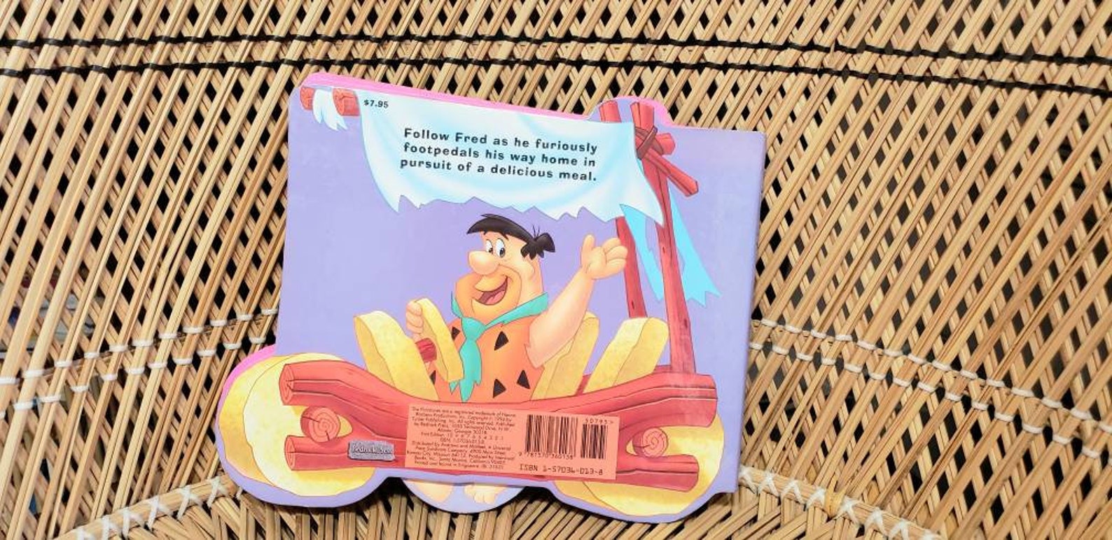 1994 The Flintstones Flintmobile And Storybook Bedrock Press | Etsy