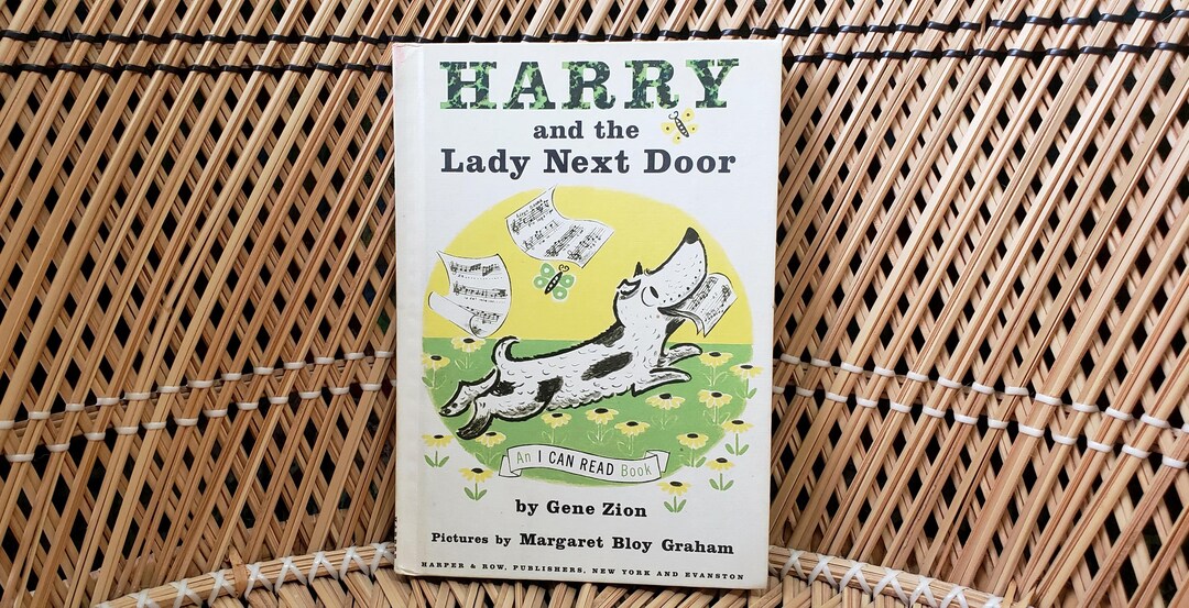 1960 Harry and the Lady Next Door by Gene Zion - Etsy