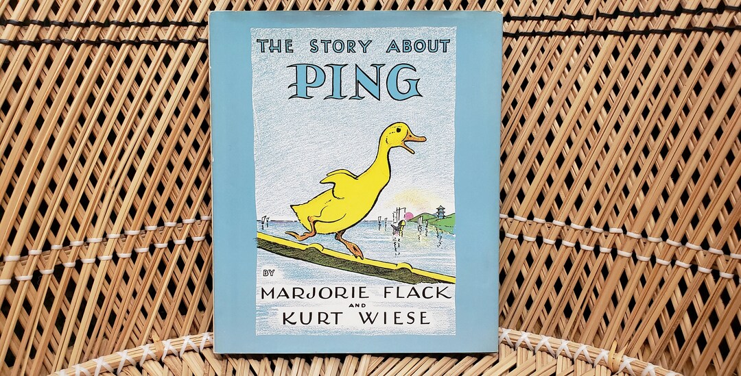 Vintage the Story About Ping by Marjorie Flack - Etsy