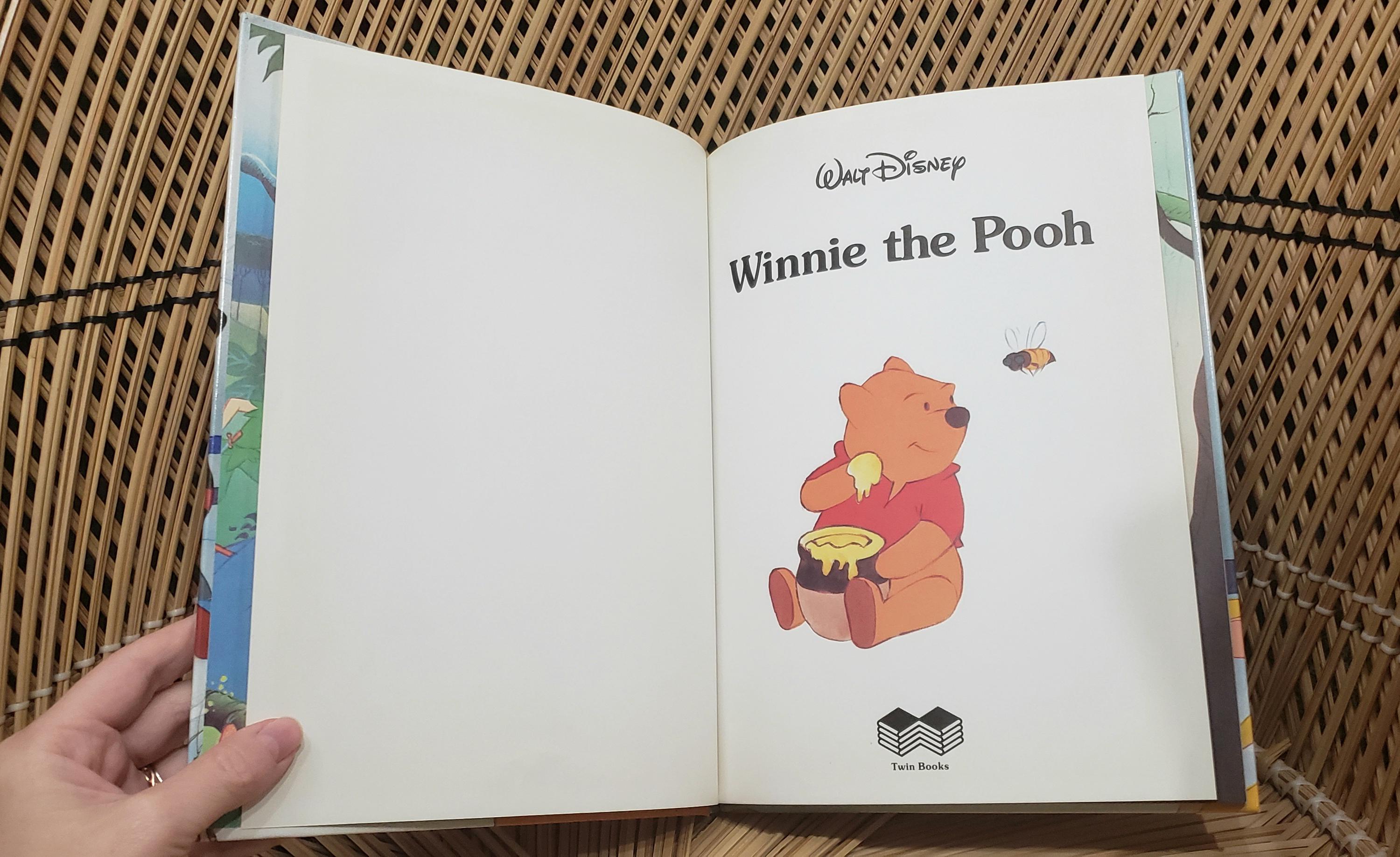 1989 Winnie the Pooh Disney's Twin Books - Etsy