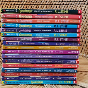 90s Goosebumps Books by R.L. Stein Scholastic Buy 1 or All - Etsy