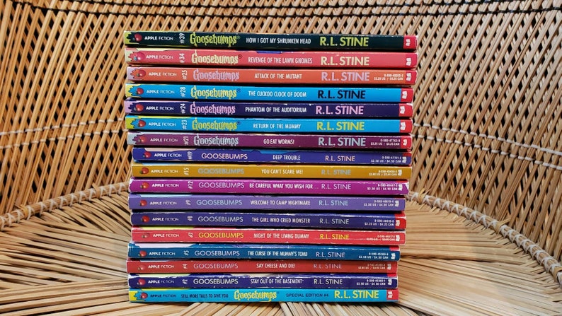 90s Goosebumps Books by R.L. Stein Scholastic Buy 1 or All - Etsy