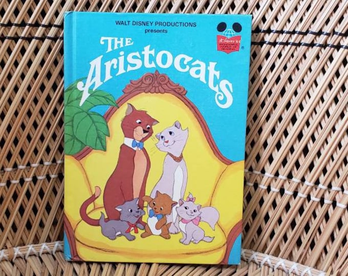 1973 the Aristocats Book, Disney's Wonderful World of Reading - Etsy
