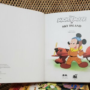 1990 Mickey Mouse in Twin Books Full Set of 6: the Cactus Kid, Sky ...