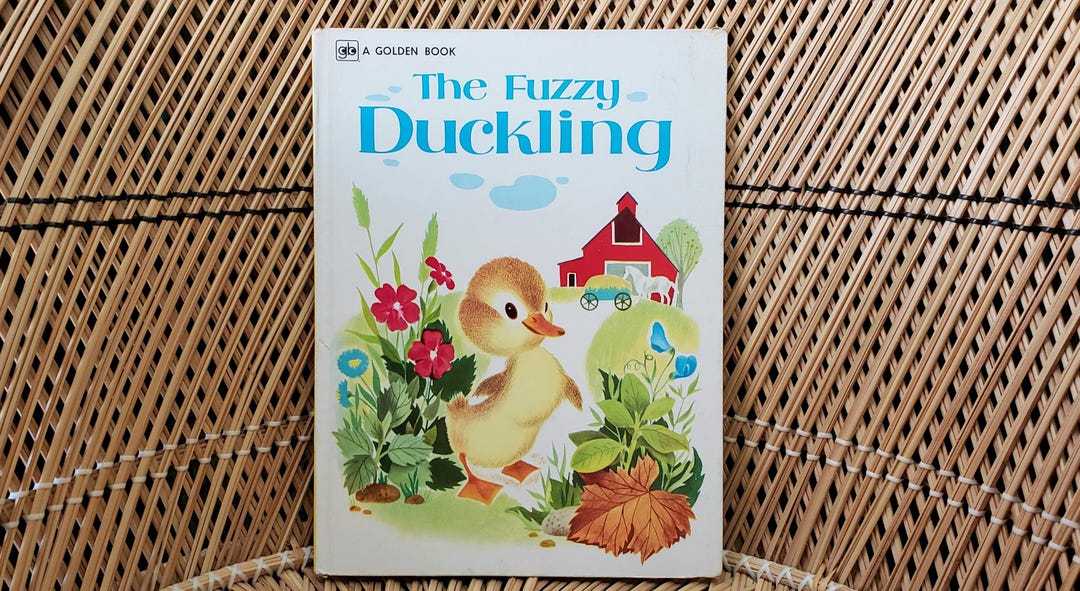 1977 the Fuzzy Duckling A Golden Book - Etsy