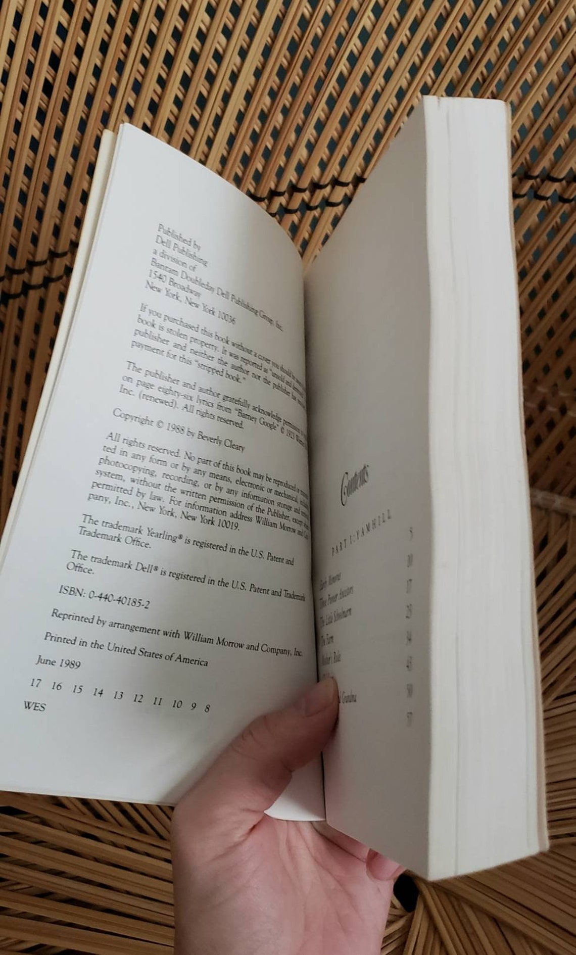 1989 Beverly Cleary A Girl From Yamhill A Memoir Vintage | Etsy