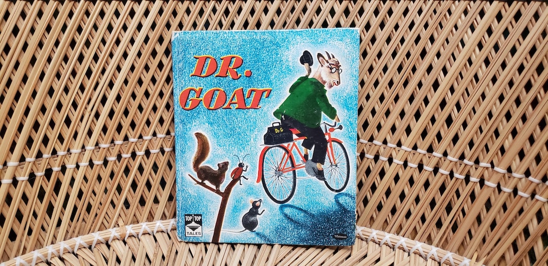 1950 Dr. Goat by Georgiana, Top Top Tales Book, RARE! - Etsy