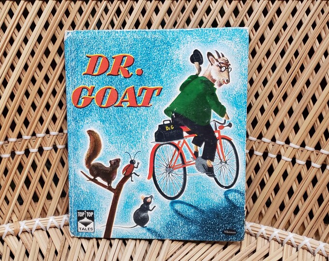 1950 Dr. Goat by Georgiana, Top Top Tales Book, RARE! - Etsy