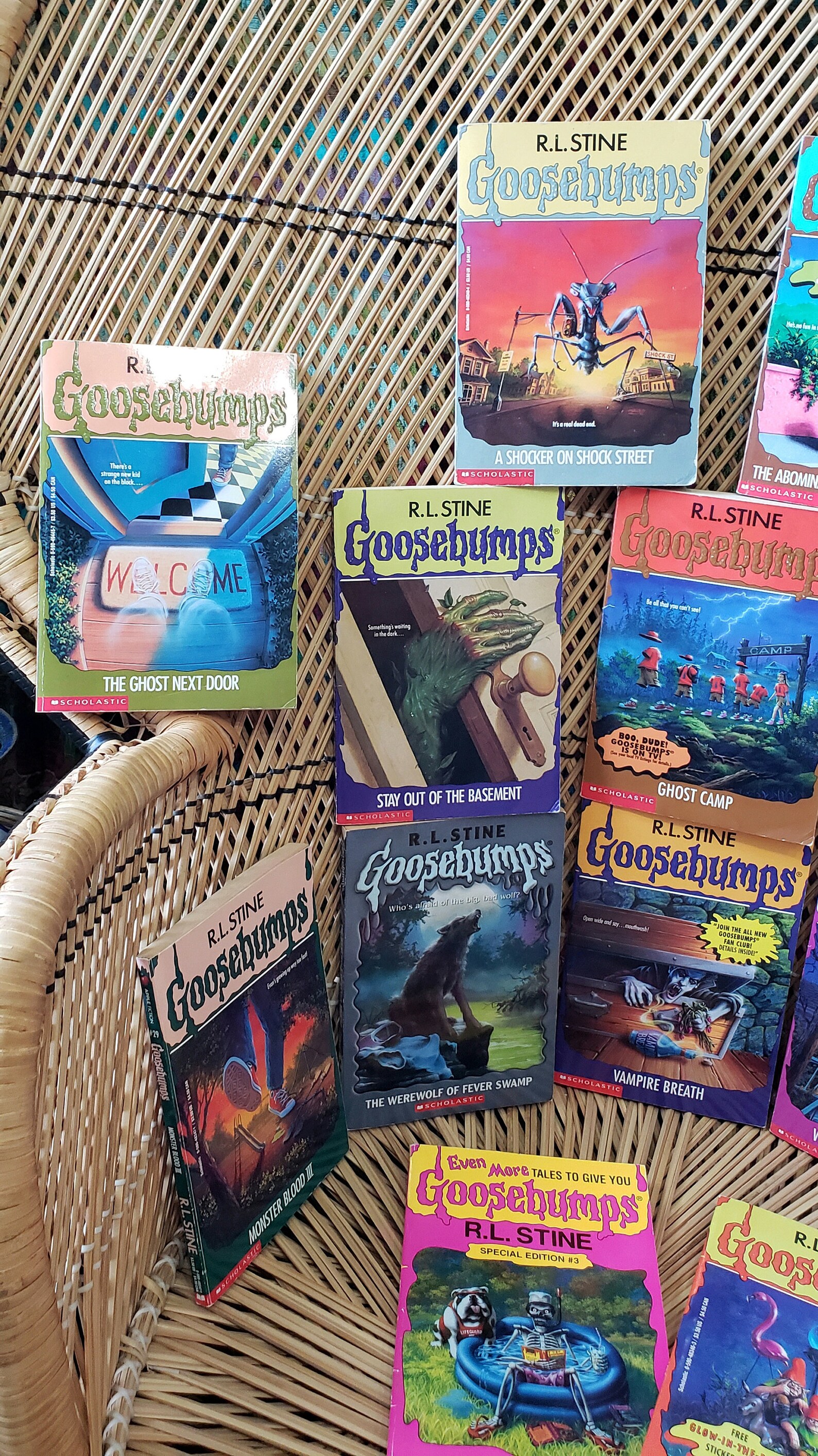 90s Goosebumps Books by R.L. Stein Scholastic, Buy 1 or All - Etsy