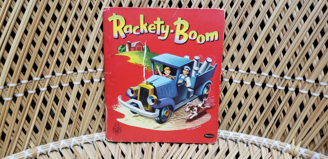 1953 Rackety-boom Tell A Tale Book Whitman, Mini Hardcover - Etsy