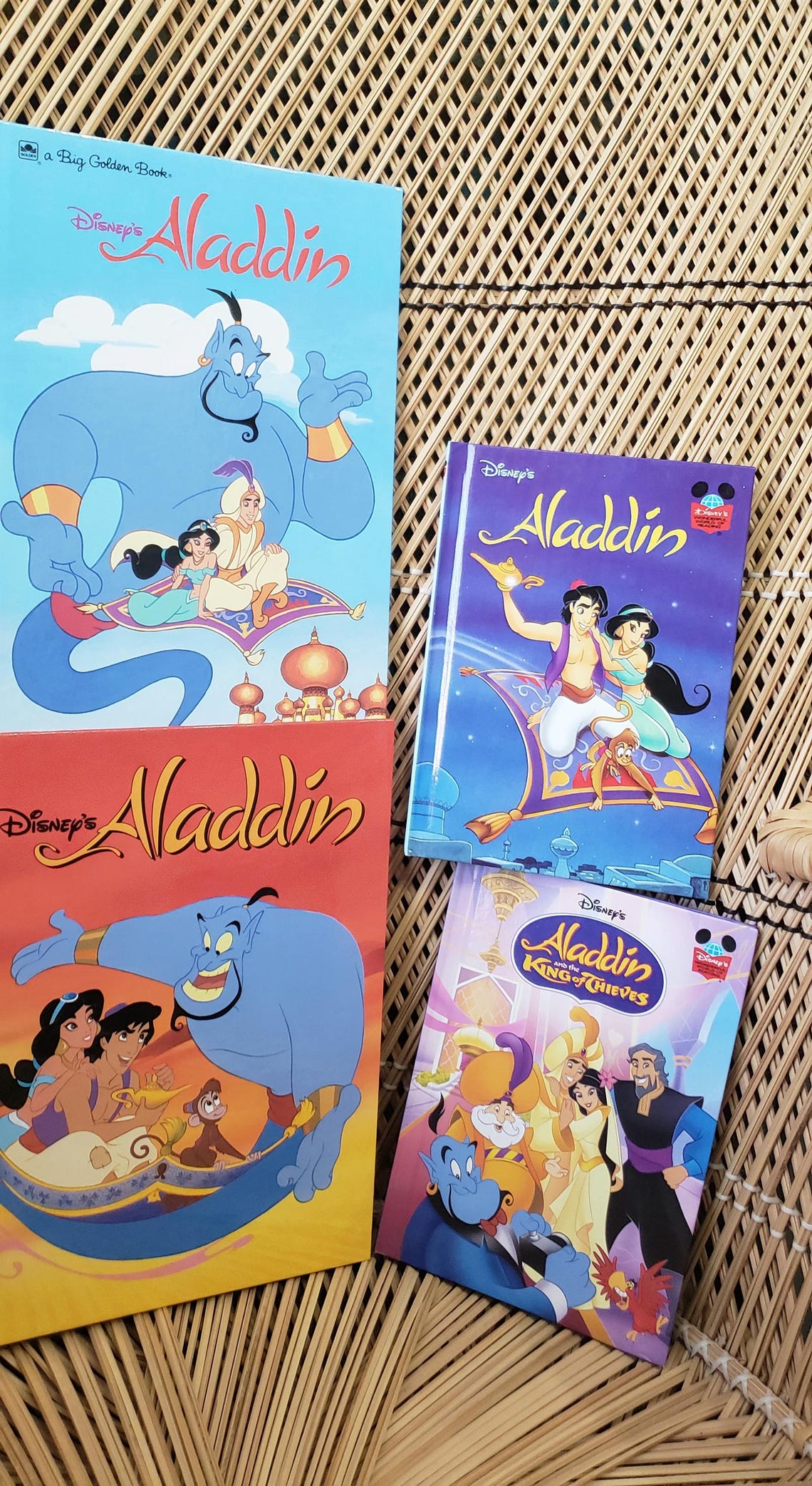 90s Disney's Aladdin Books Buy 1 or All - Etsy