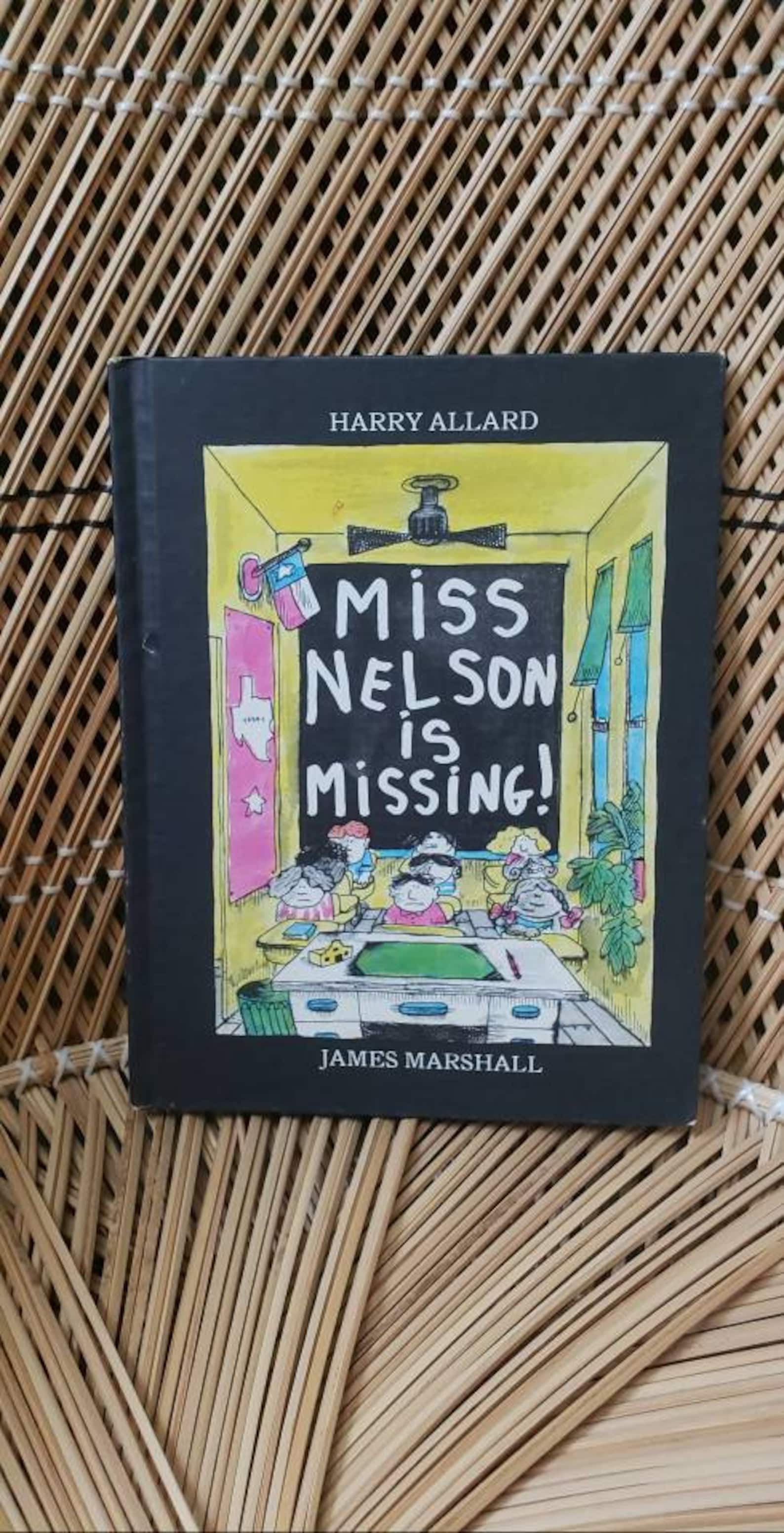 1977 Miss Nelson is Missing by Harry Allard & James Marshall | Etsy