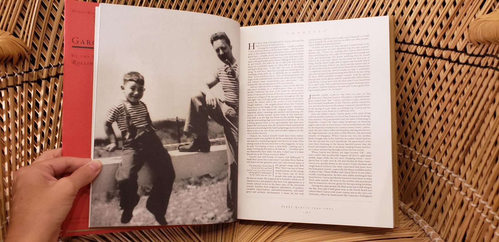 1995 Garcia by the Editors of Rolling Stone, First Edition - Etsy