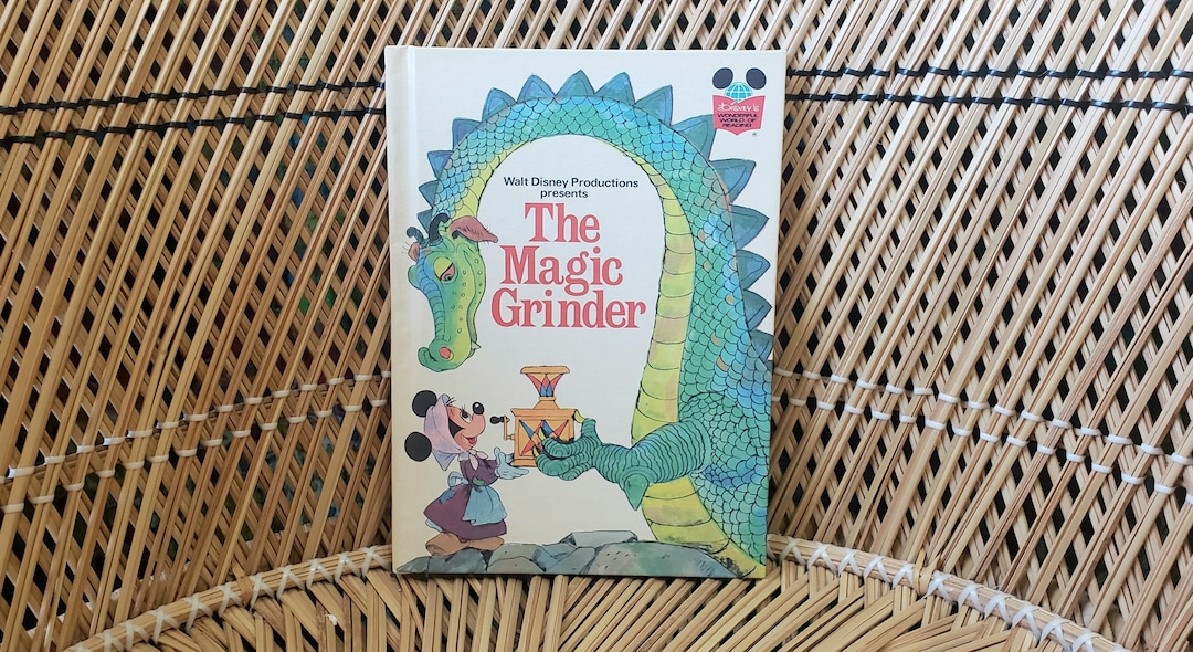 1975 the Magic Grinder, Disney's Wonderful World of Reading Book - Etsy